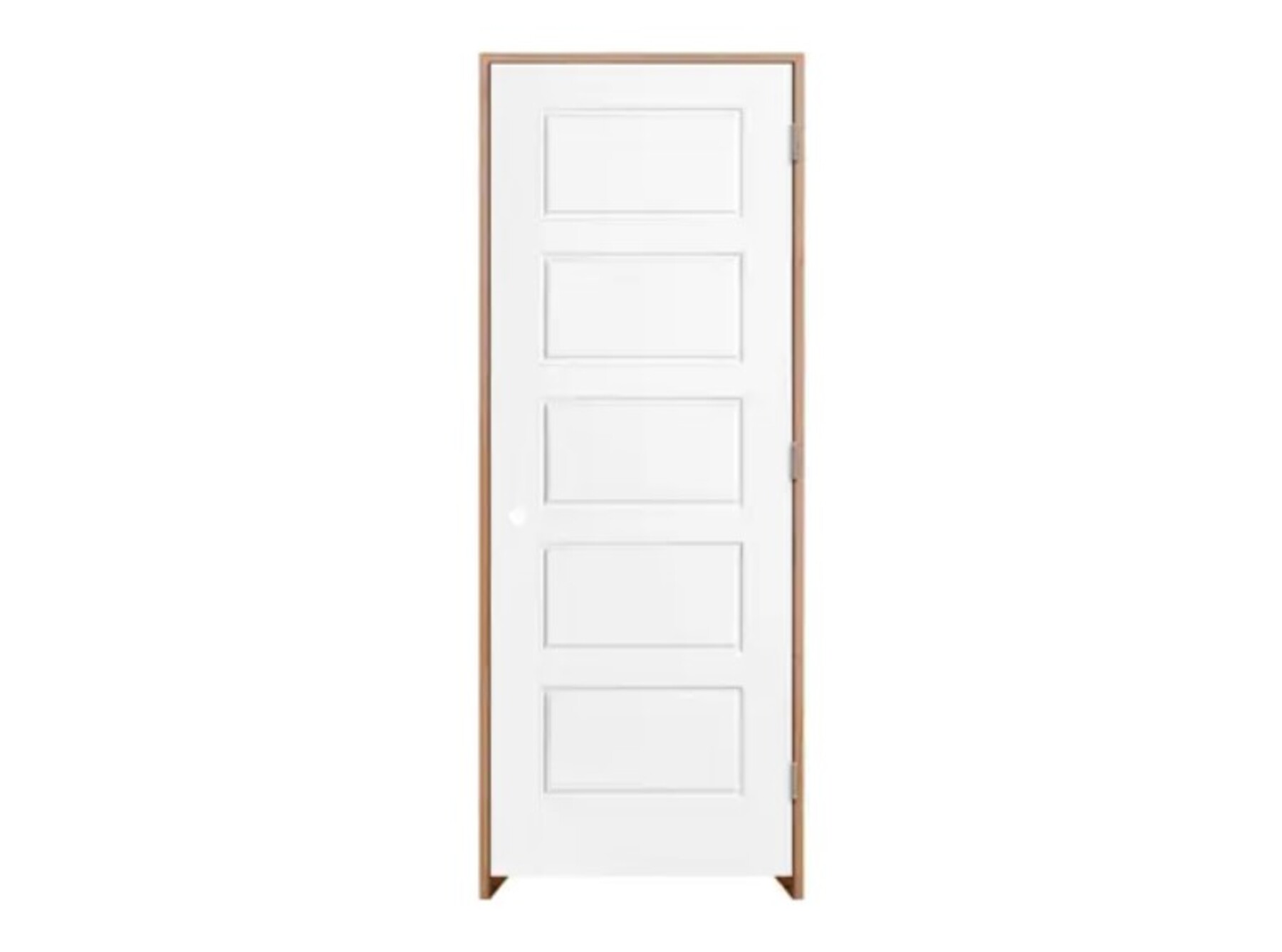 Puerta Radiata Borde Rio Vidriada 75X200Cm Masonite - Dimaco